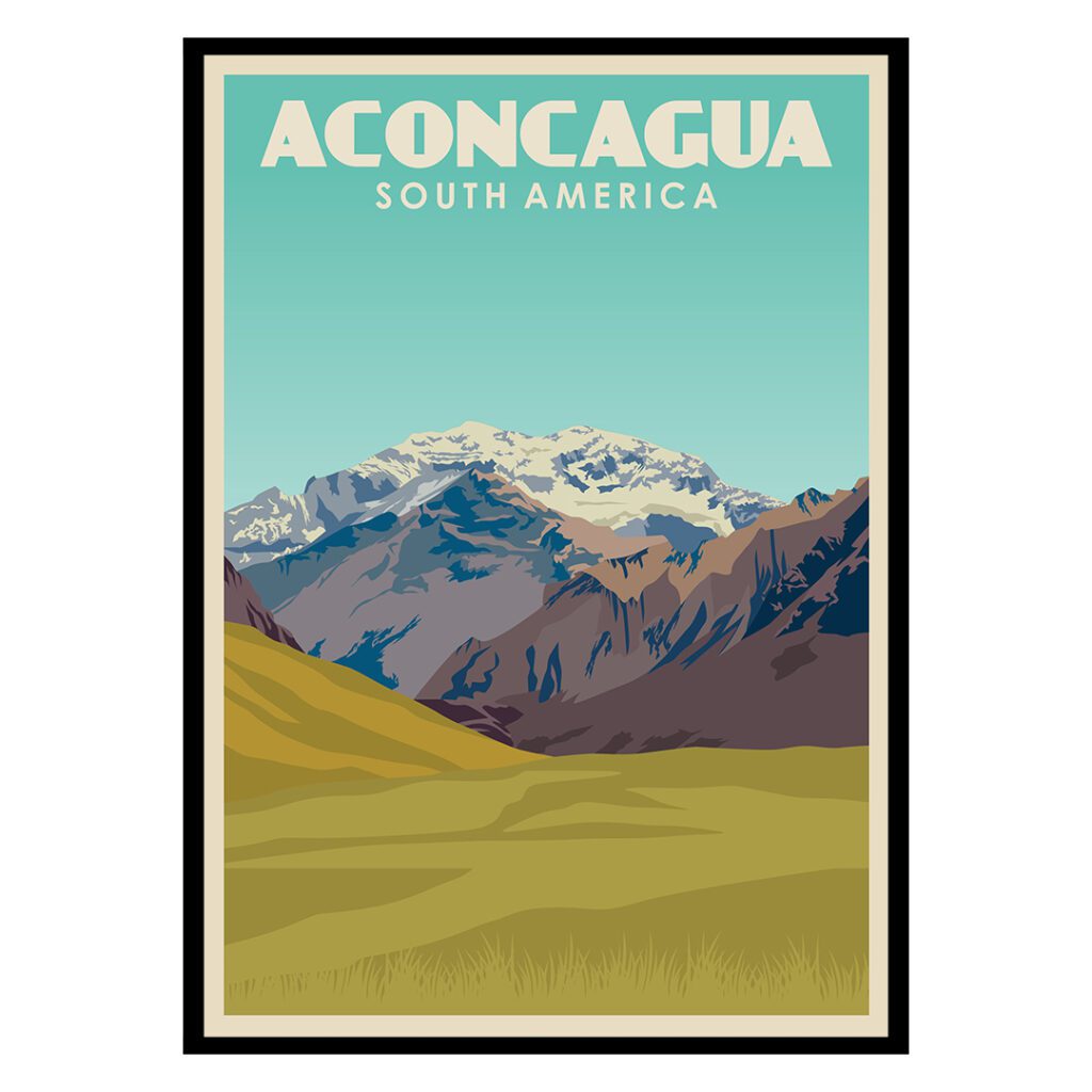 Seven Summits Mountain Poster | Buy Posters & Art Prints at ...