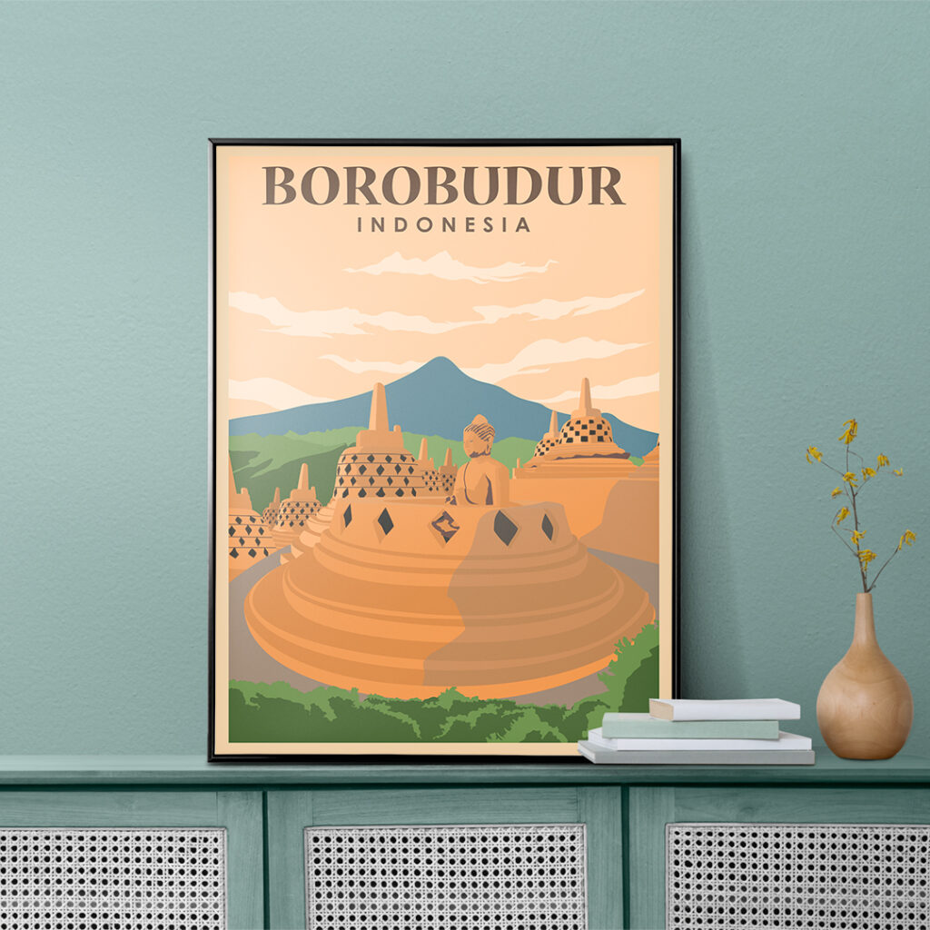 Borobudur Poster | Poster Nature: Art Prints