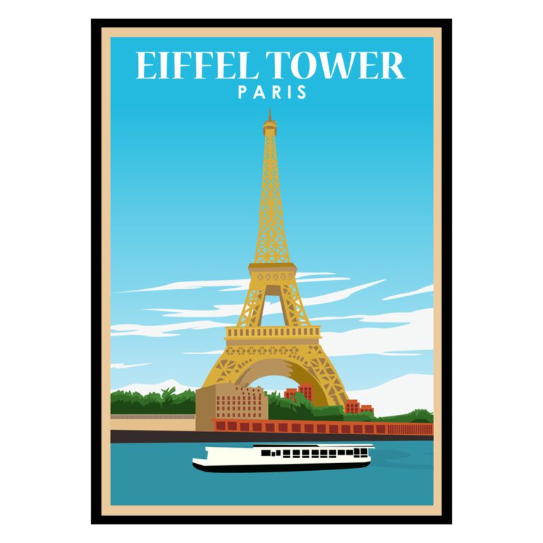 Eiffel Tower Paris Poster | Poster Nature: Art Prints
