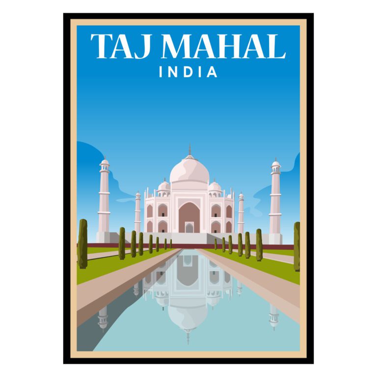 Taj Mahal India Poster | Buy Posters & Art Prints at Posternature.com