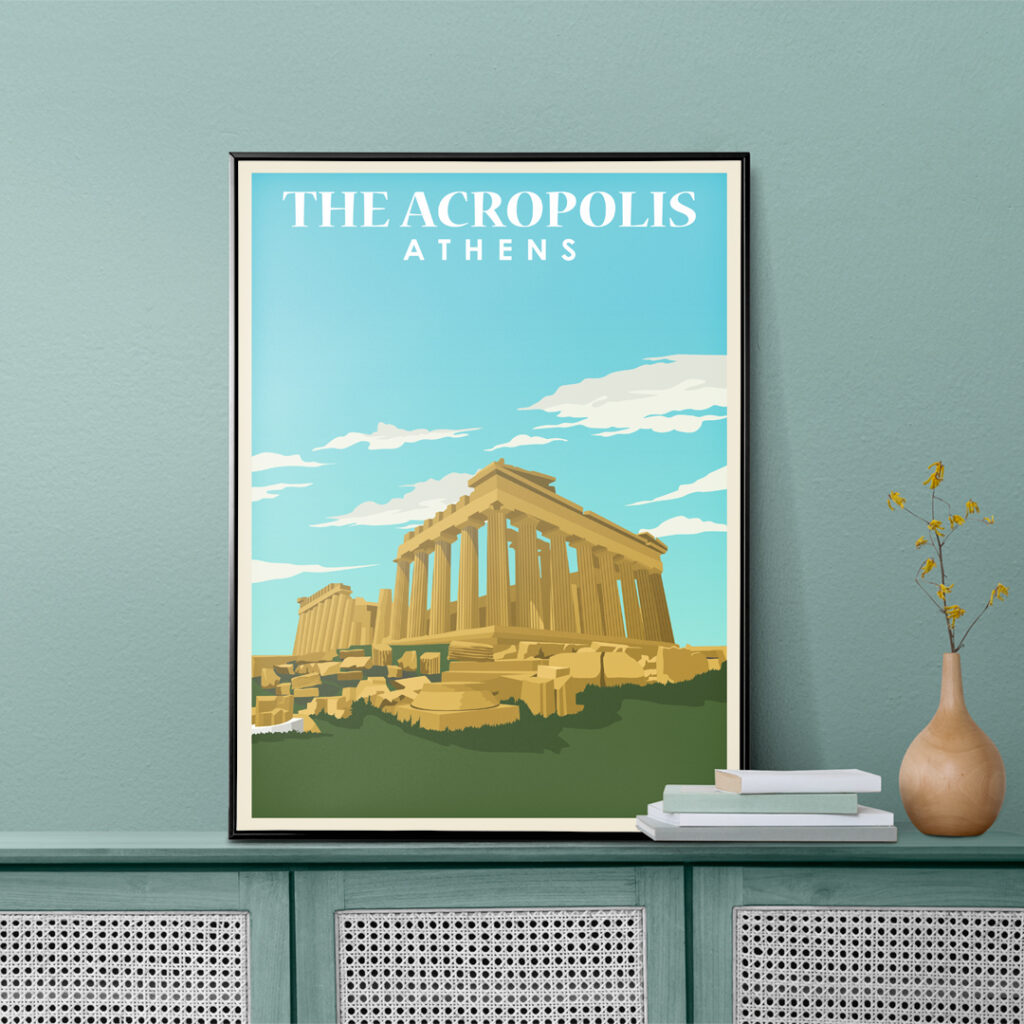 Acropolis of Athens Poster | Buy Posters & Art Prints at Posternature.com