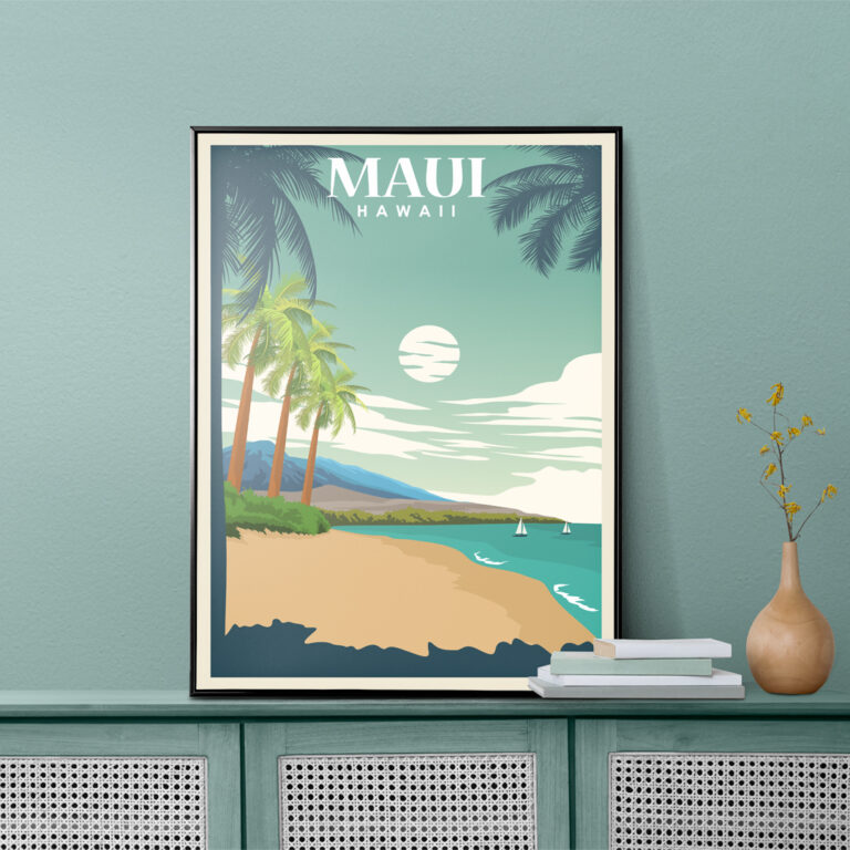 Maui Hawaii USA Poster | Poster Nature: Art Prints