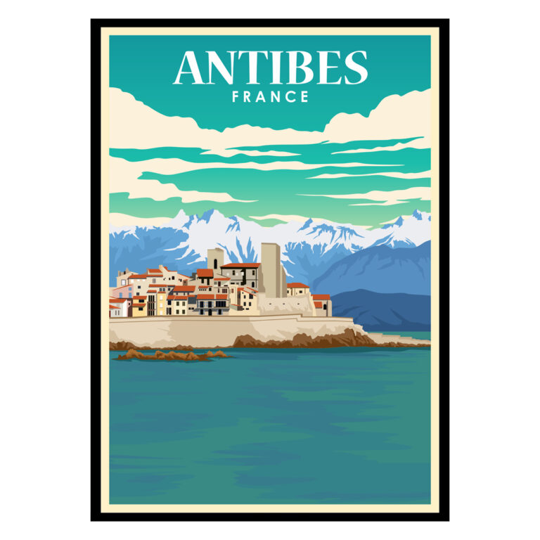 Antibes France Poster | Buy Posters & Art Prints at Posternature.com