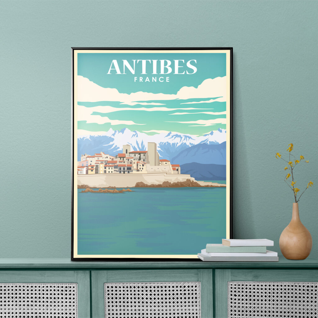 Antibes France Poster | Buy Posters & Art Prints at Posternature.com