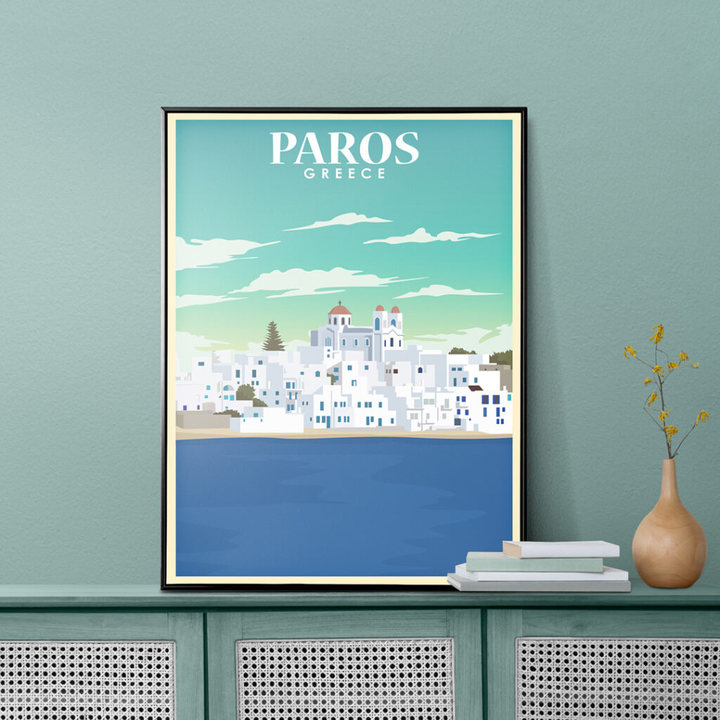 Paros Cyclades Greece Poster | Buy Posters & Art Prints at Posternature.com