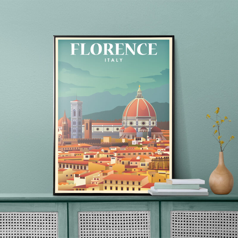 Florence Tuscany Italy Poster | Buy Posters & Art Prints at ...