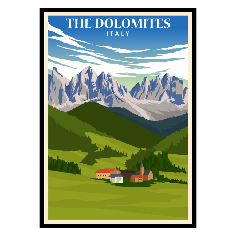 Dolomites Poster | Poster Nature: Art Prints