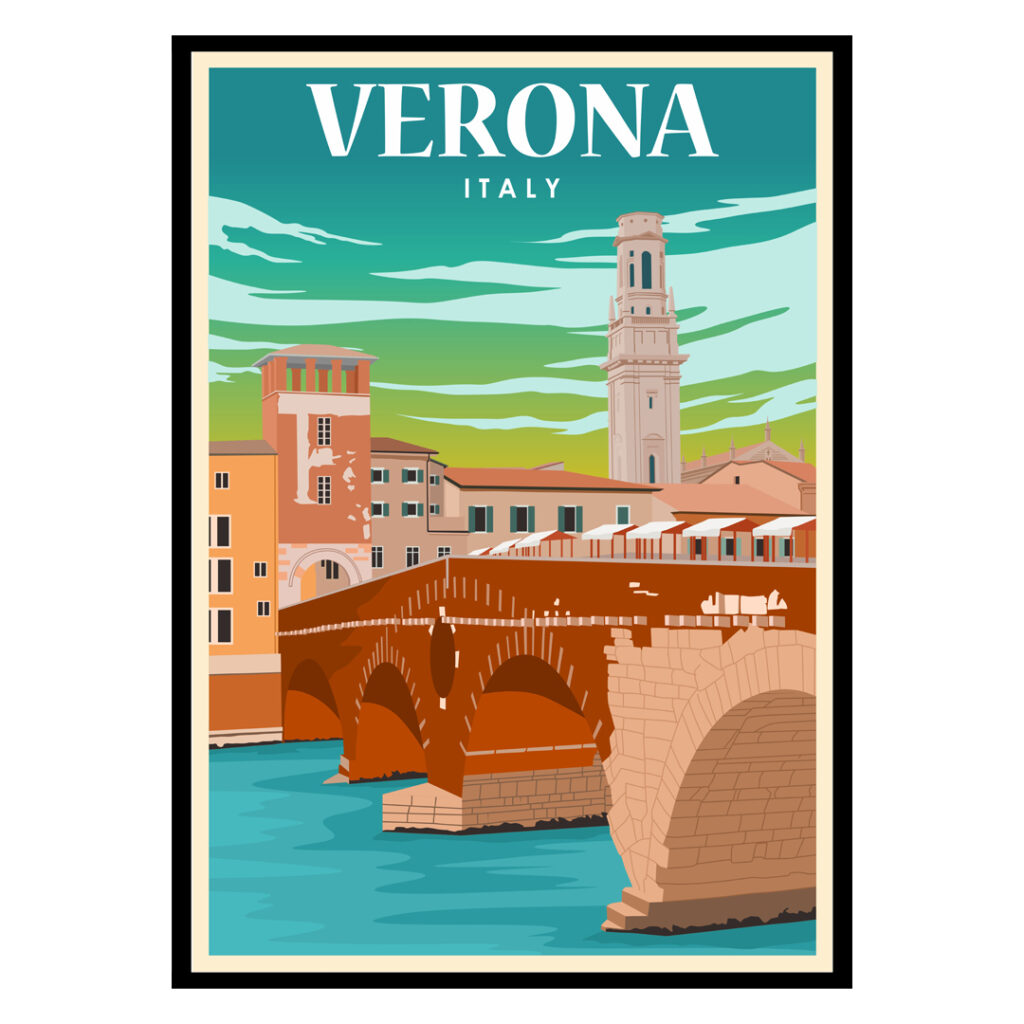 Verona Italy Poster | Buy Posters & Art Prints at Posternature.com