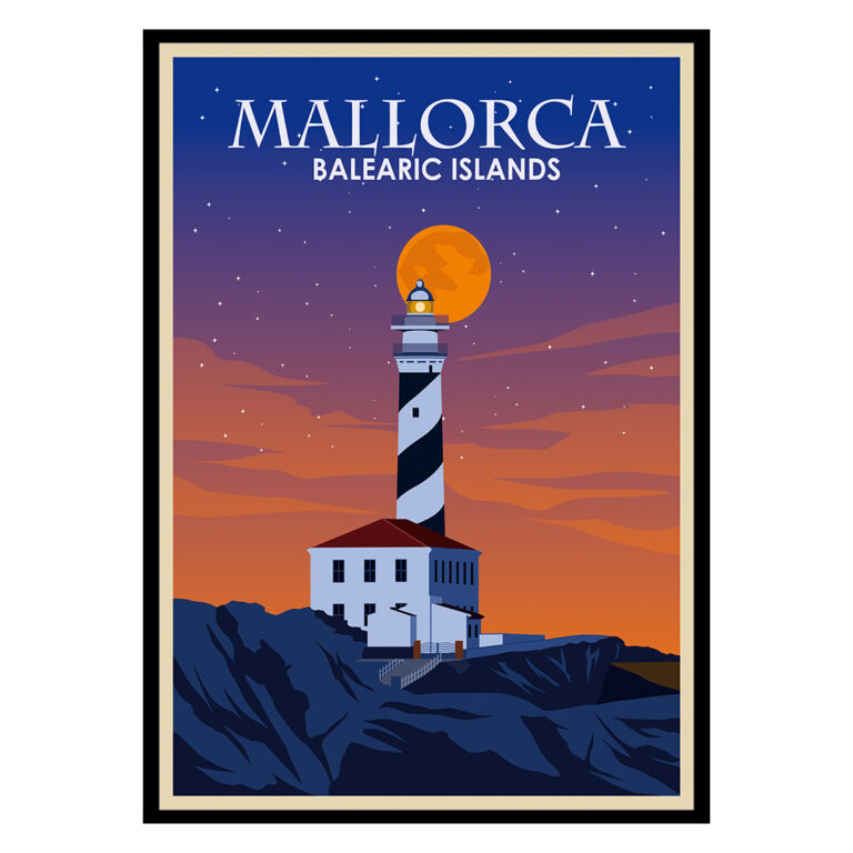 Mallorca Balearic Islands Poster | Buy Posters & Art Prints at ...