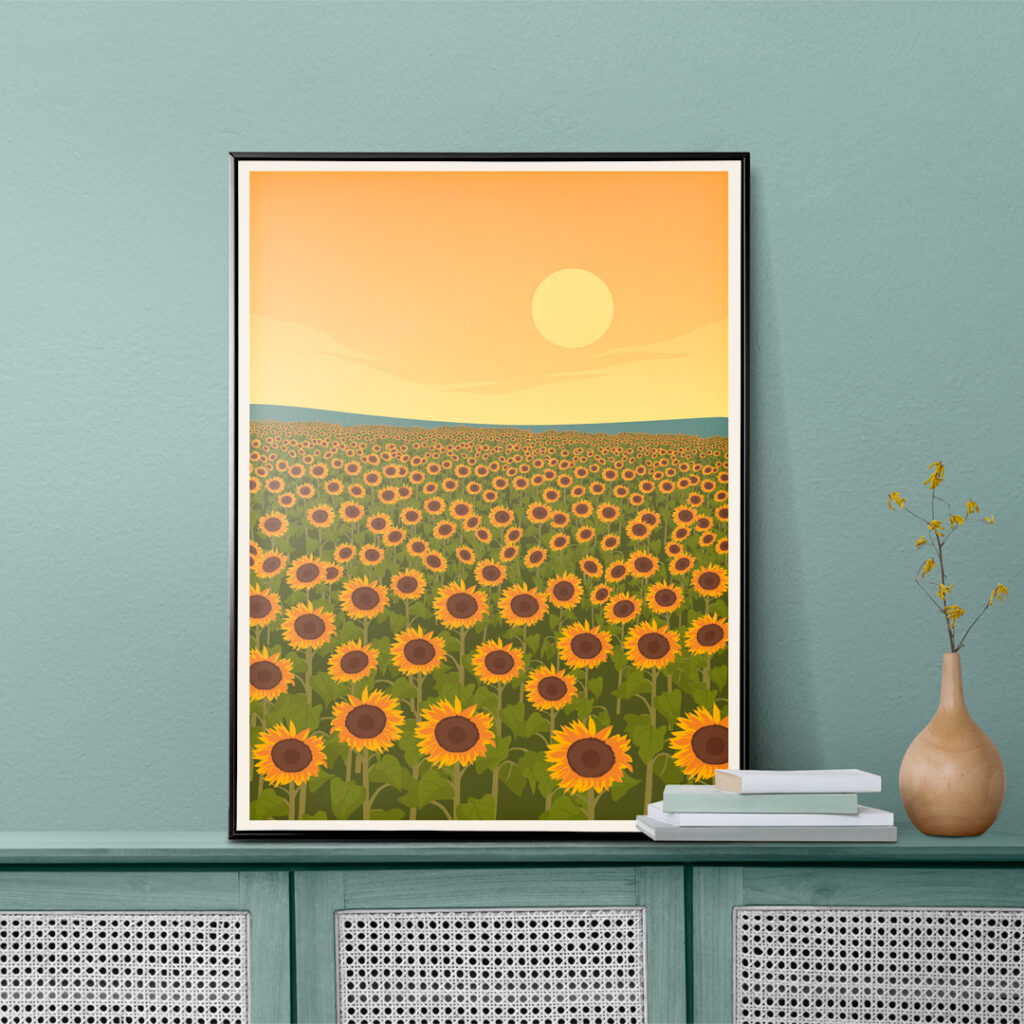 Sunflower Poster | Buy Posters & Art Prints at Posternature.com