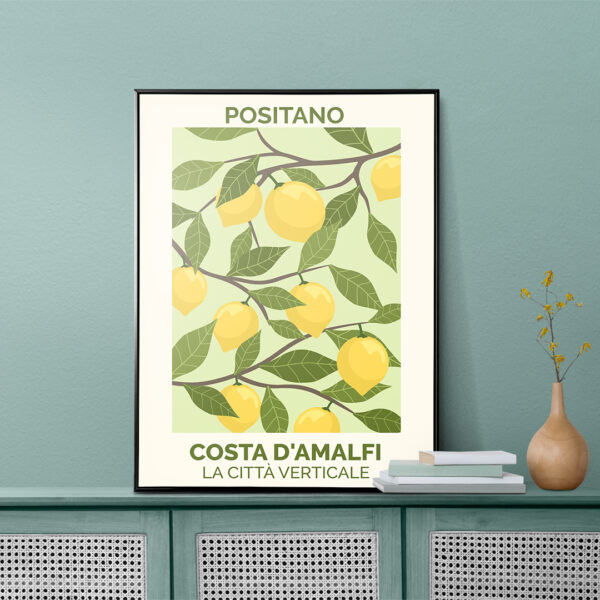 Positano Lemons Amalfi Coast Italy Poster | Buy Posters & Art Prints at ...