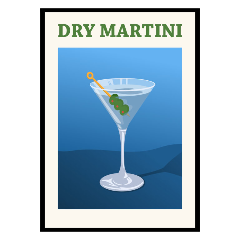 Dry Martini Cocktail Poster Buy Posters And Art Prints At