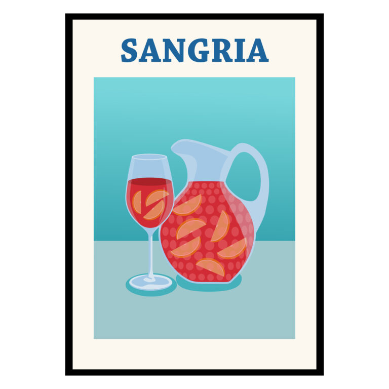 Sangria Spain Poster | Poster Nature: Art Prints