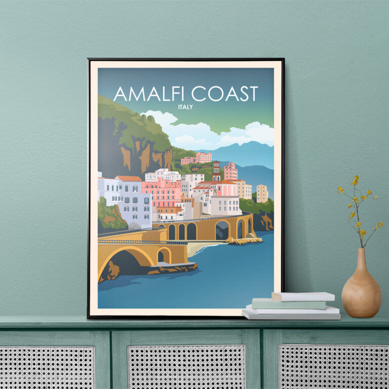 Amalfi Coast Italy Poster | Buy Posters & Art Prints at Posternature.com
