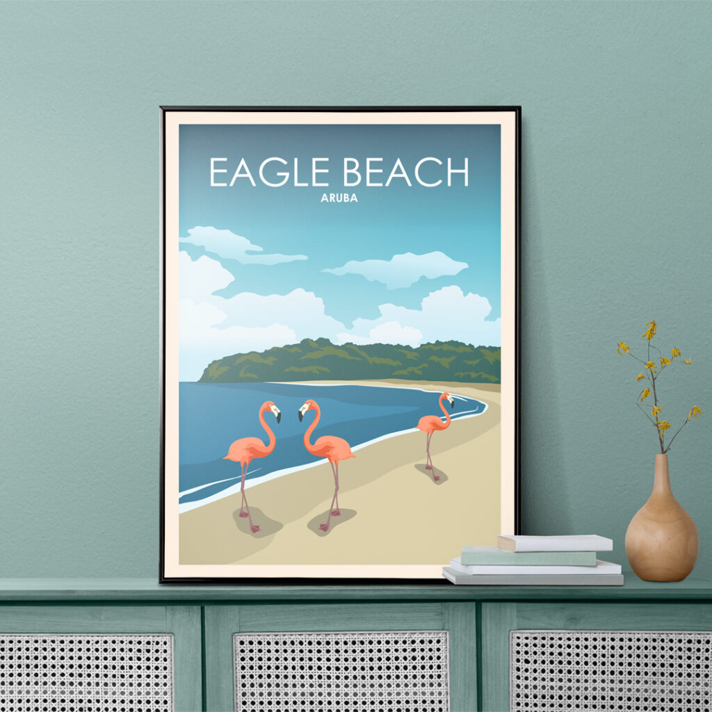 Eagle Beach Aruba Poster | Poster Nature: Art Prints