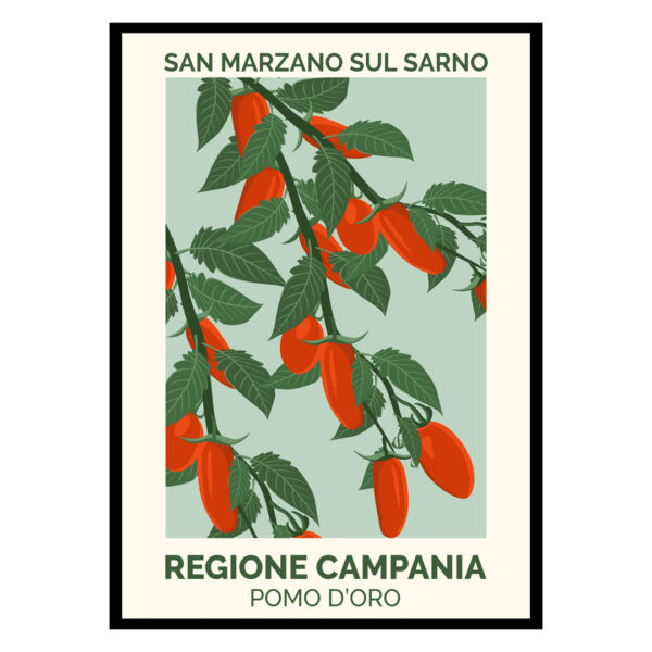 San Marzano Tomato Campania Italy Poster | Buy Posters & Art Prints at ...