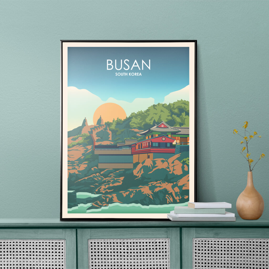 Busan South Korea Poster | Buy Posters & Art Prints at Posternature.com