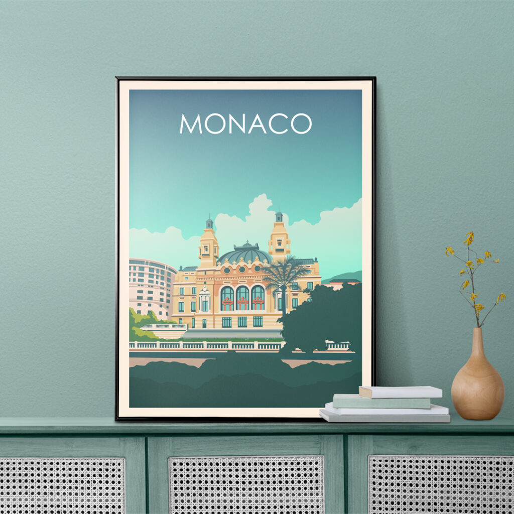Monaco Monte Carlo Poster | Buy Posters & Art Prints at Posternature.com
