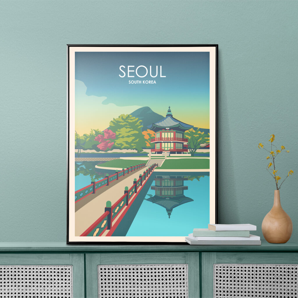 Seoul South Korea Poster | Buy Posters & Art Prints at Posternature.com