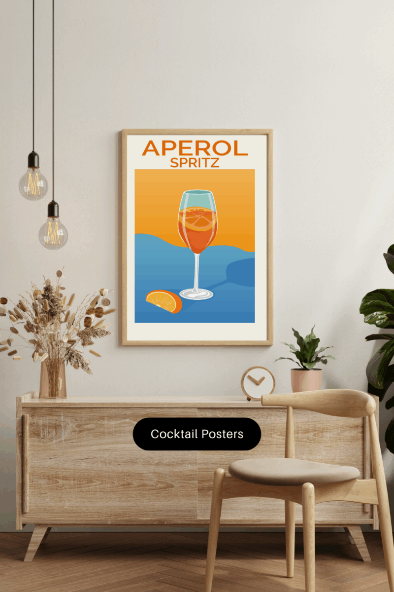 Introducing the Aperol Spritz Poster: Where Art and Summer's Essence ...