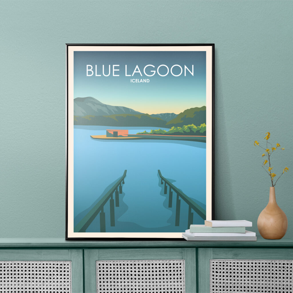 Blue Lagoon Iceland Poster | Buy Posters & Art Prints at Posternature.com