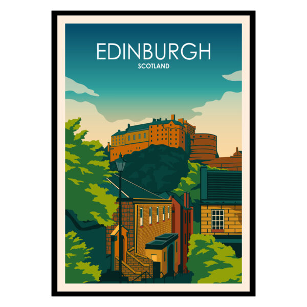 Edinburgh Scotland Poster | Buy Posters & Art Prints at Posternature.com