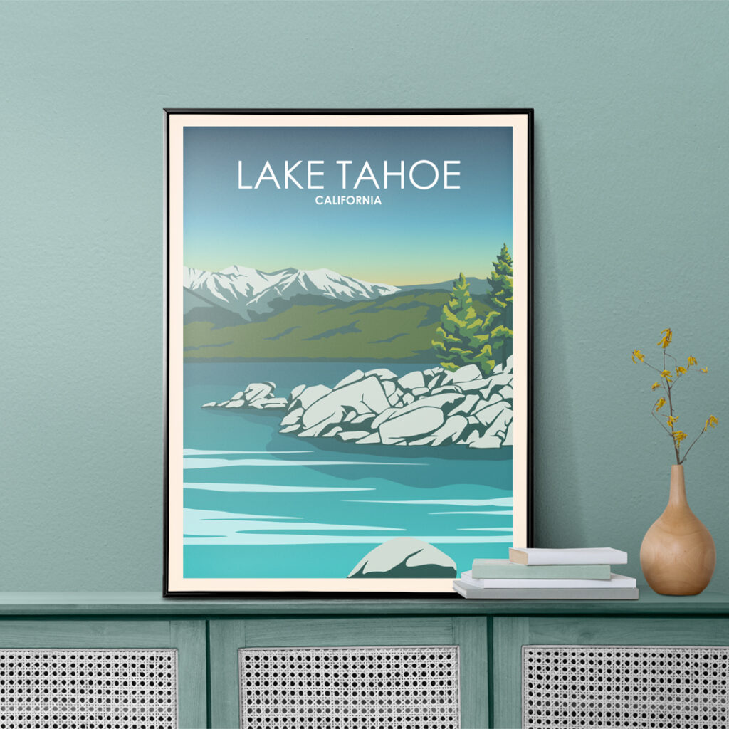 Lake Tahoe USA Poster | Buy Posters & Art Prints at Posternature.com