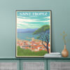 Saint-Tropez France Poster | Buy Posters & Art Prints at Posternature.com