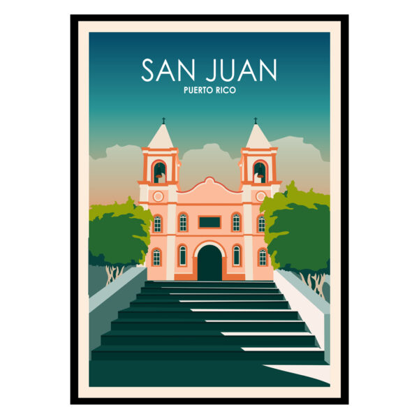San Juan Puerto Rico Poster | Poster Nature: Art Prints