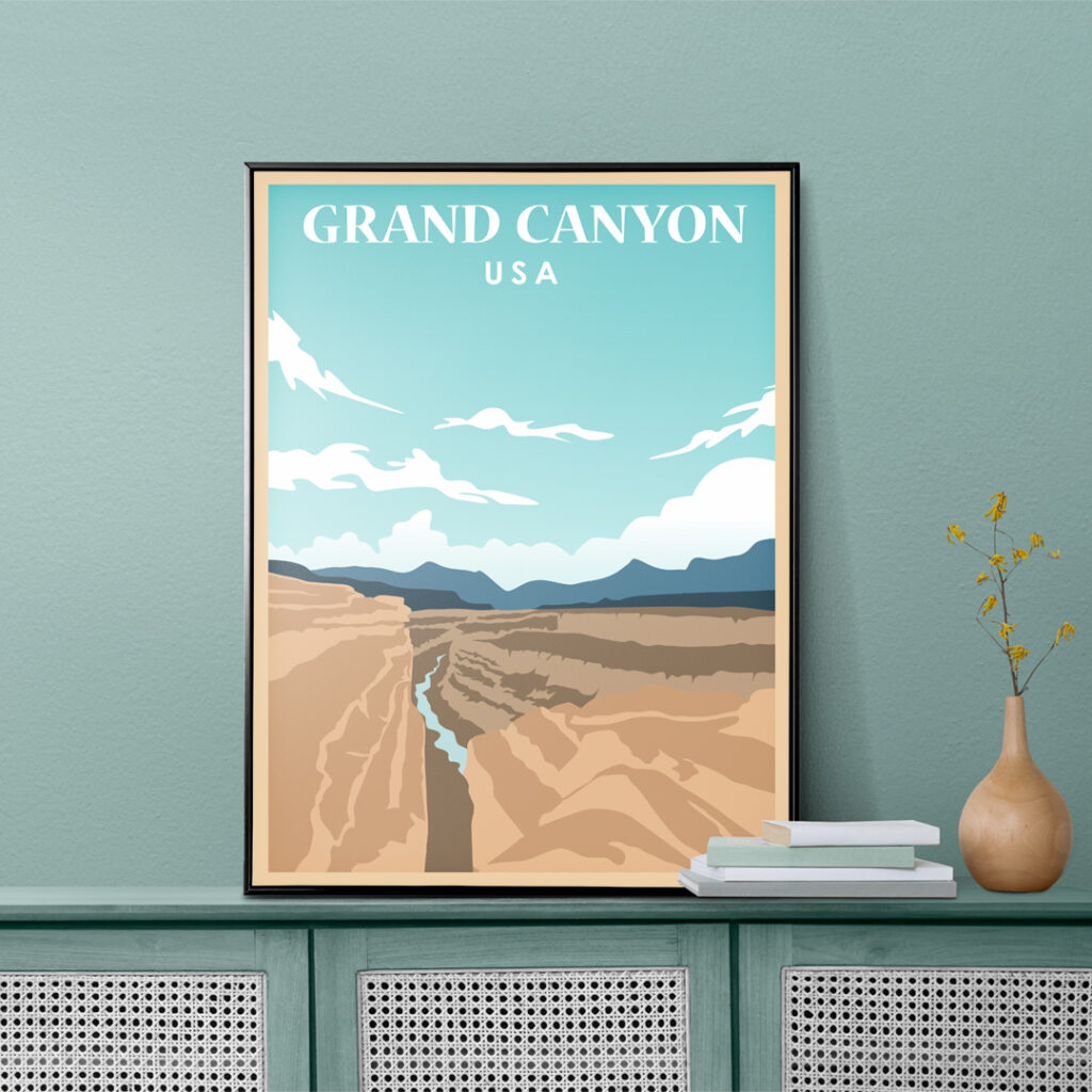 Grand Canyon USA Poster | Buy Posters & Art Prints at Posternature.com