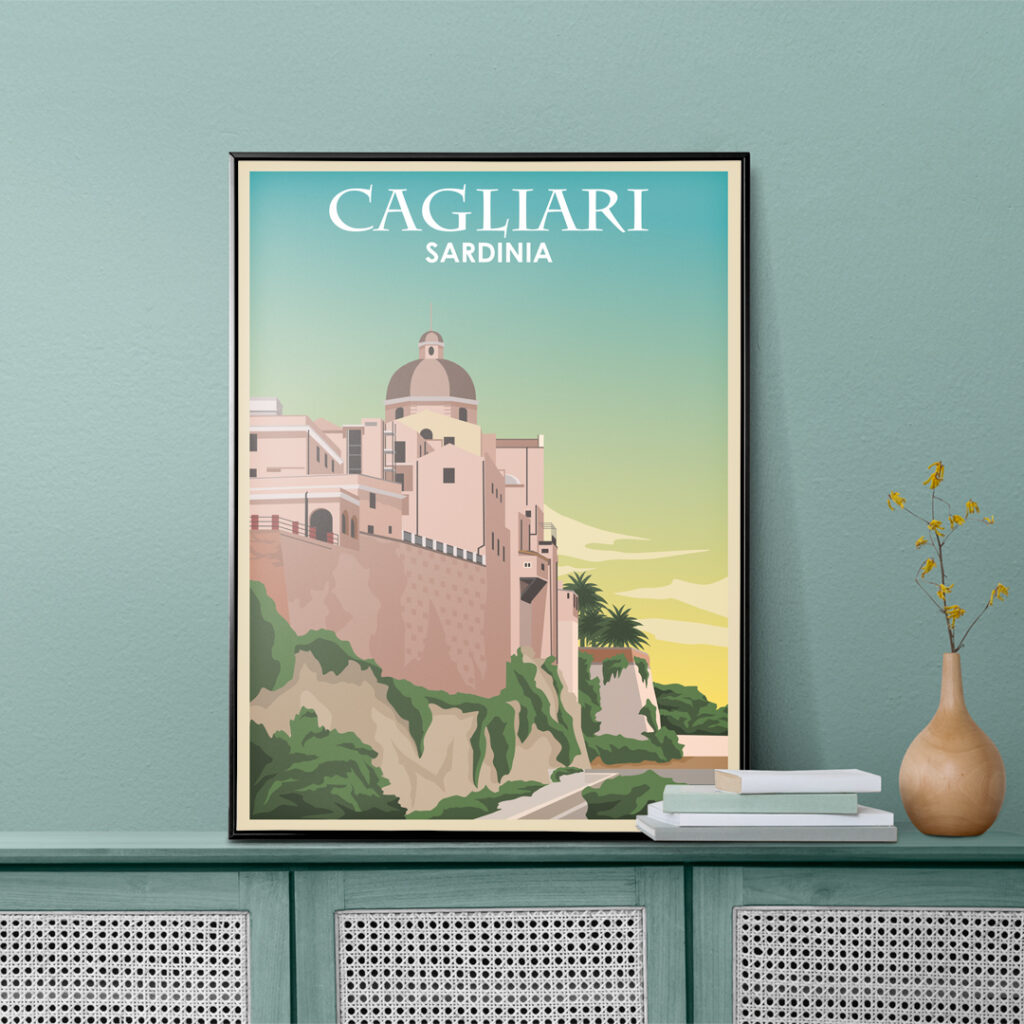 Cagliari Sardinia Italy Poster | Poster Nature: Art Prints