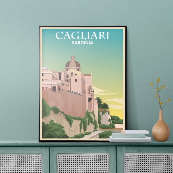 Cagliari Sardinia Italy Poster | Buy Posters & Art Prints at Posternature.com