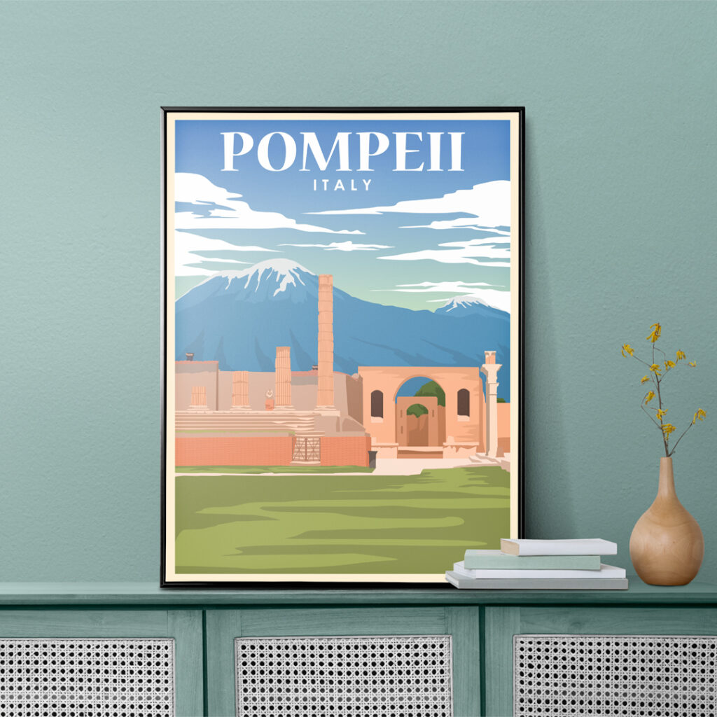 Pompeii Italy Poster | Buy Posters & Art Prints at Posternature.com