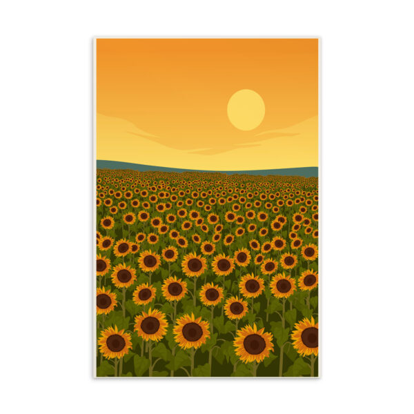 Sunflower Postcard | Buy Posters & Art Prints at Posternature.com