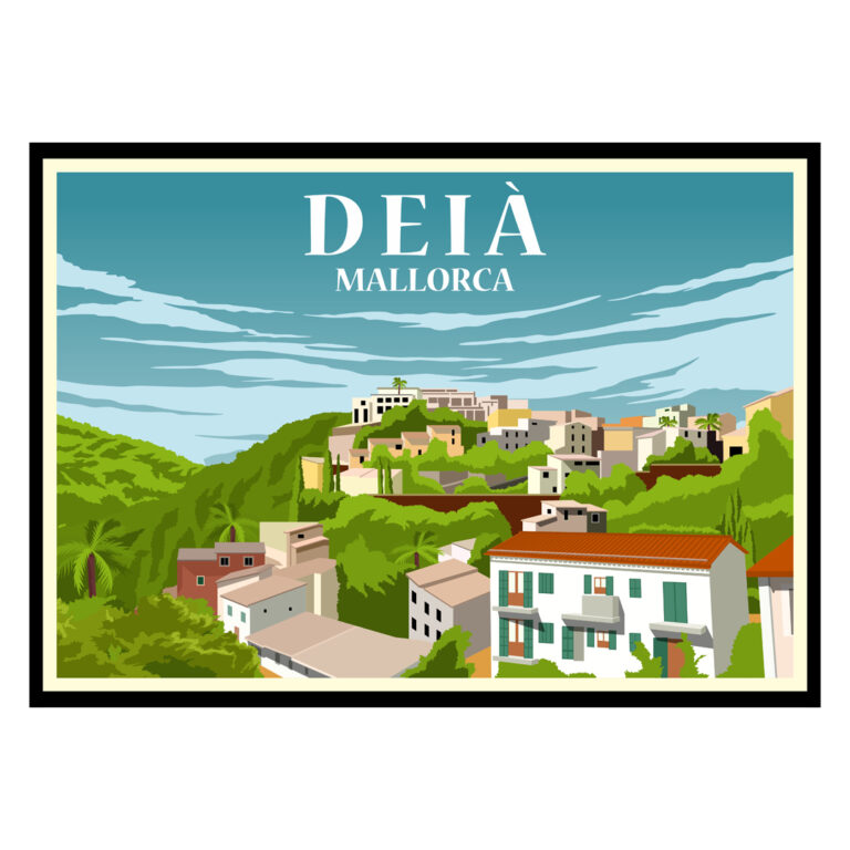 Port de Sóller Mallorca Poster | Buy Posters & Art Prints at ...