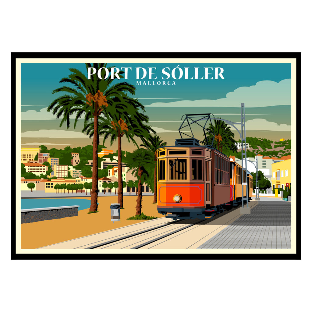 Mallorca Balearic Islands Poster | Buy Posters & Art Prints at ...