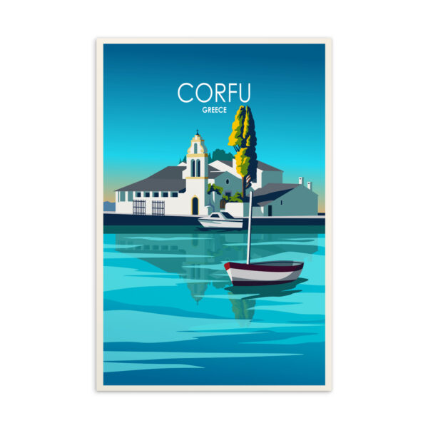 Corfu Postcard | Poster Nature: Art Prints