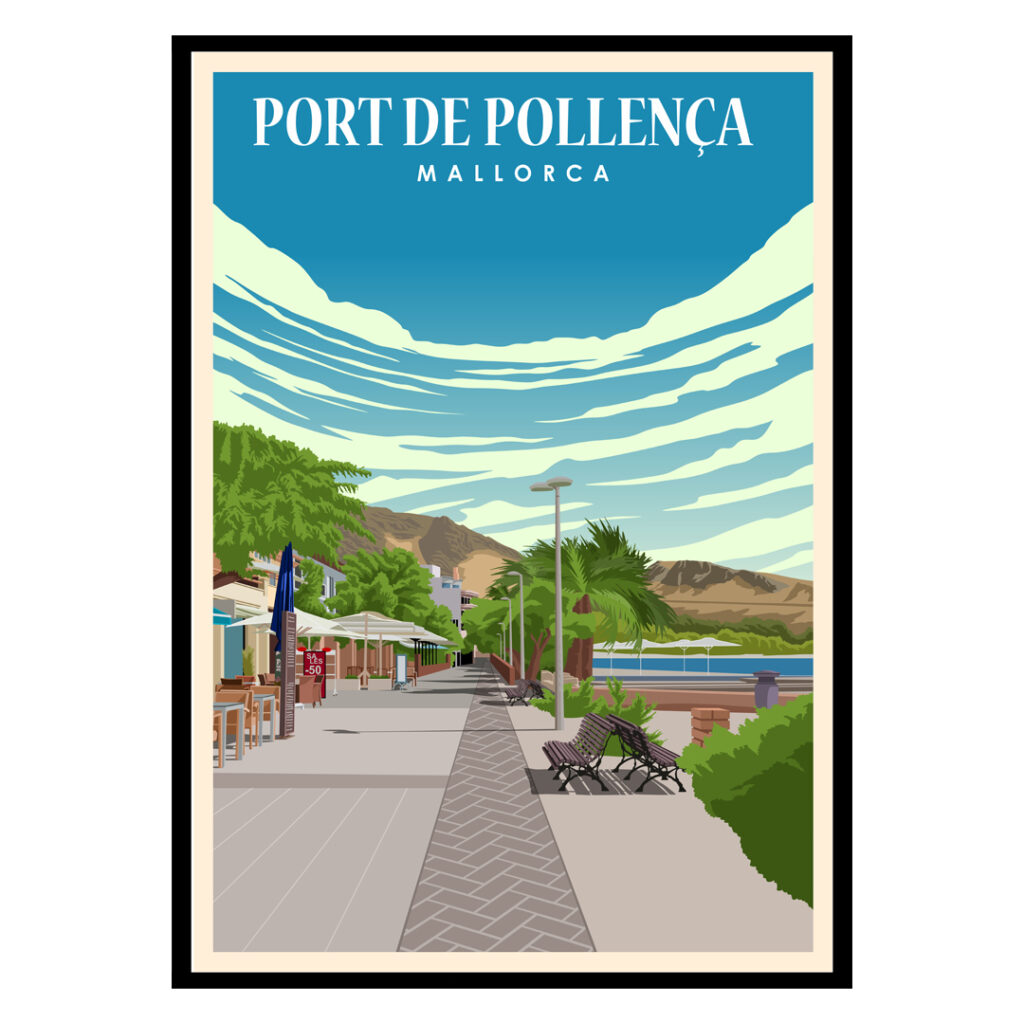 Mallorca Balearic Islands Poster | Buy Posters & Art Prints at ...