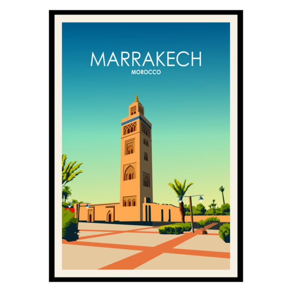 Marrakech Morocco Poster | Buy Posters & Art Prints at Posternature.com