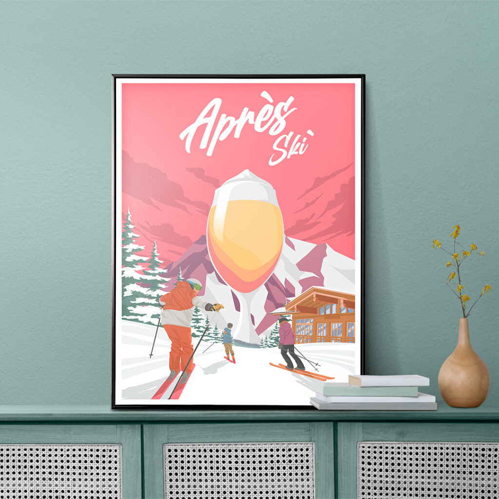 Après-Ski Poster | Poster Nature: Art Prints