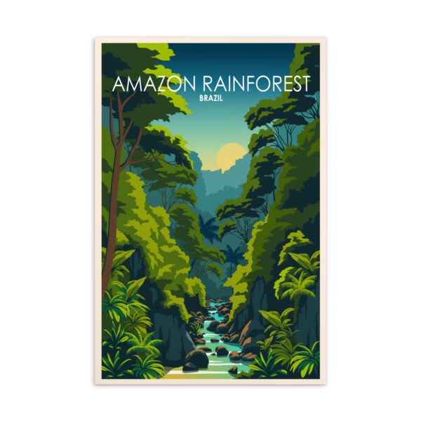 Amazon Rainforest Postcard | Buy Posters & Art Prints at Posternature.com
